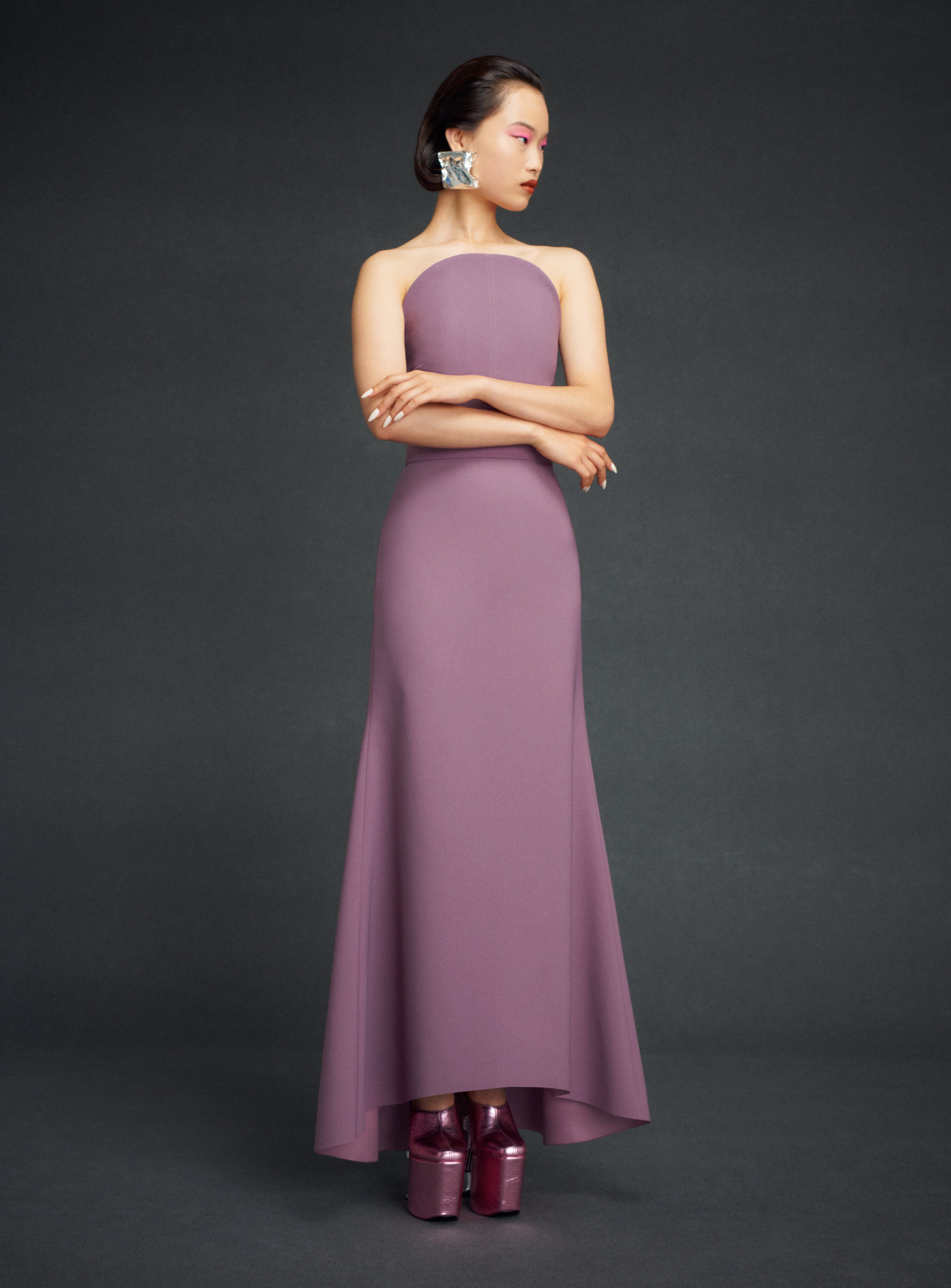 The Ember Maxi Dress in Acai – Solace London