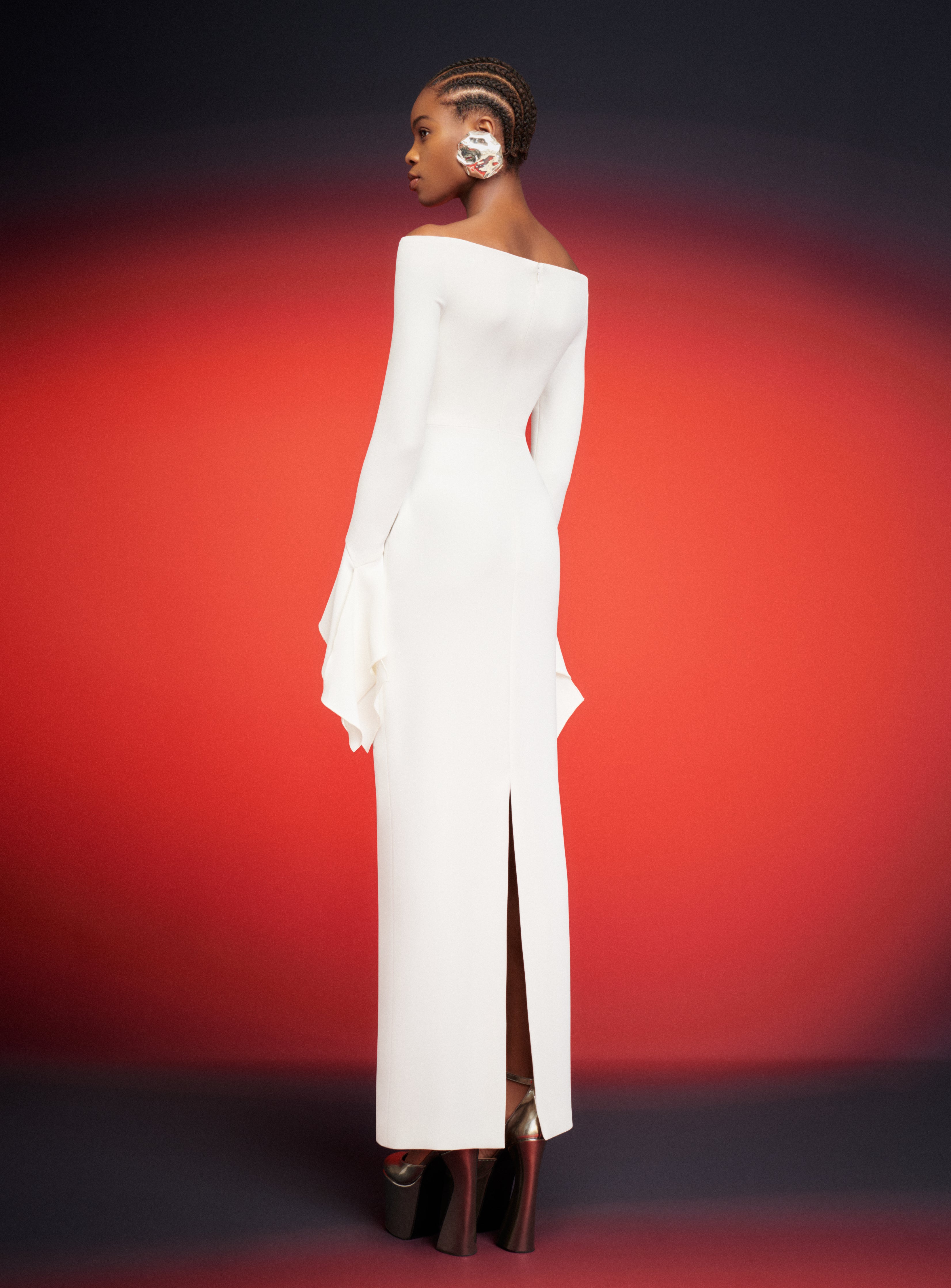 The Amalie Maxi Dress in Cream – Solace London