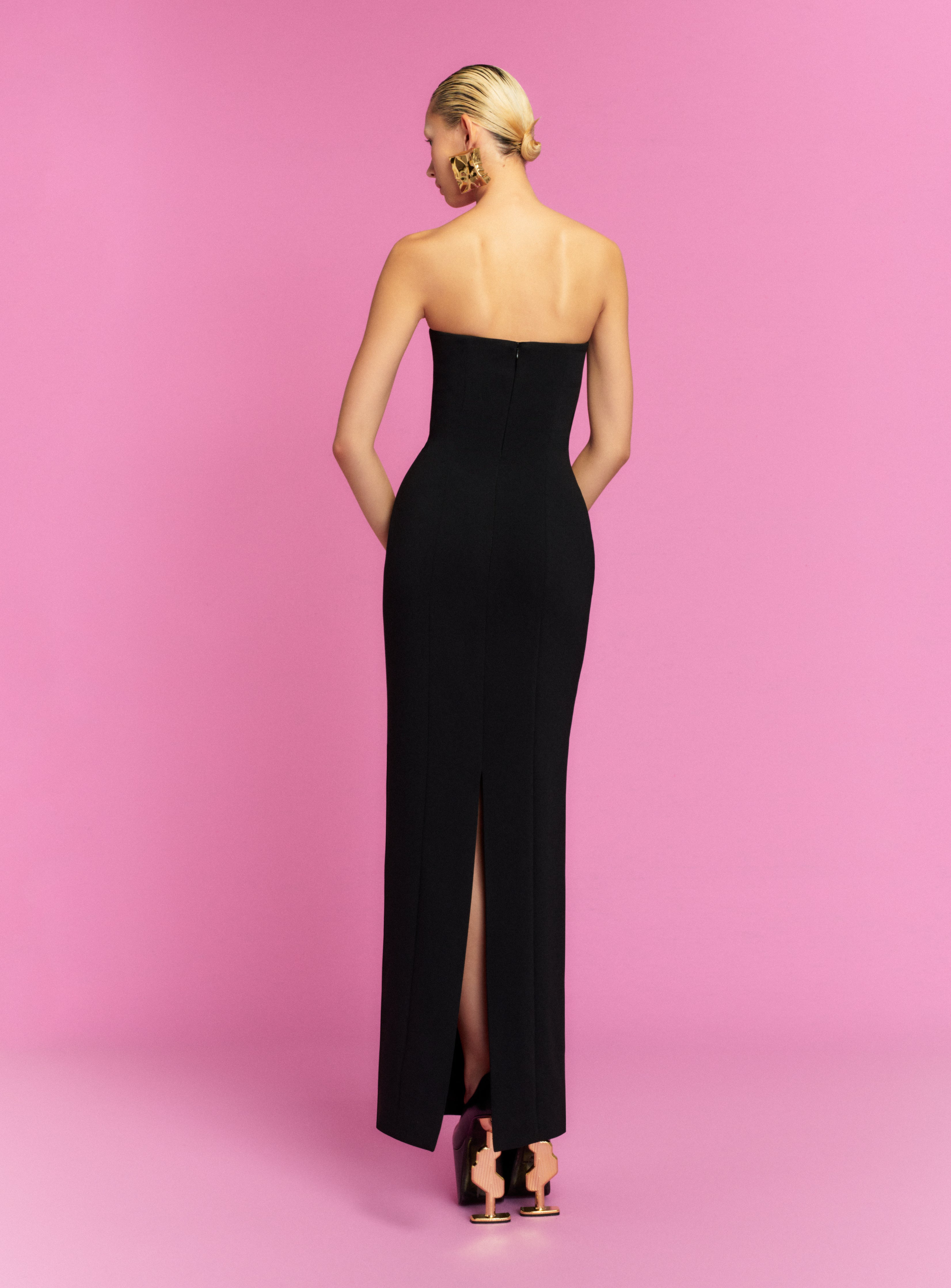 The Anderson Maxi Dress in Black – Solace London