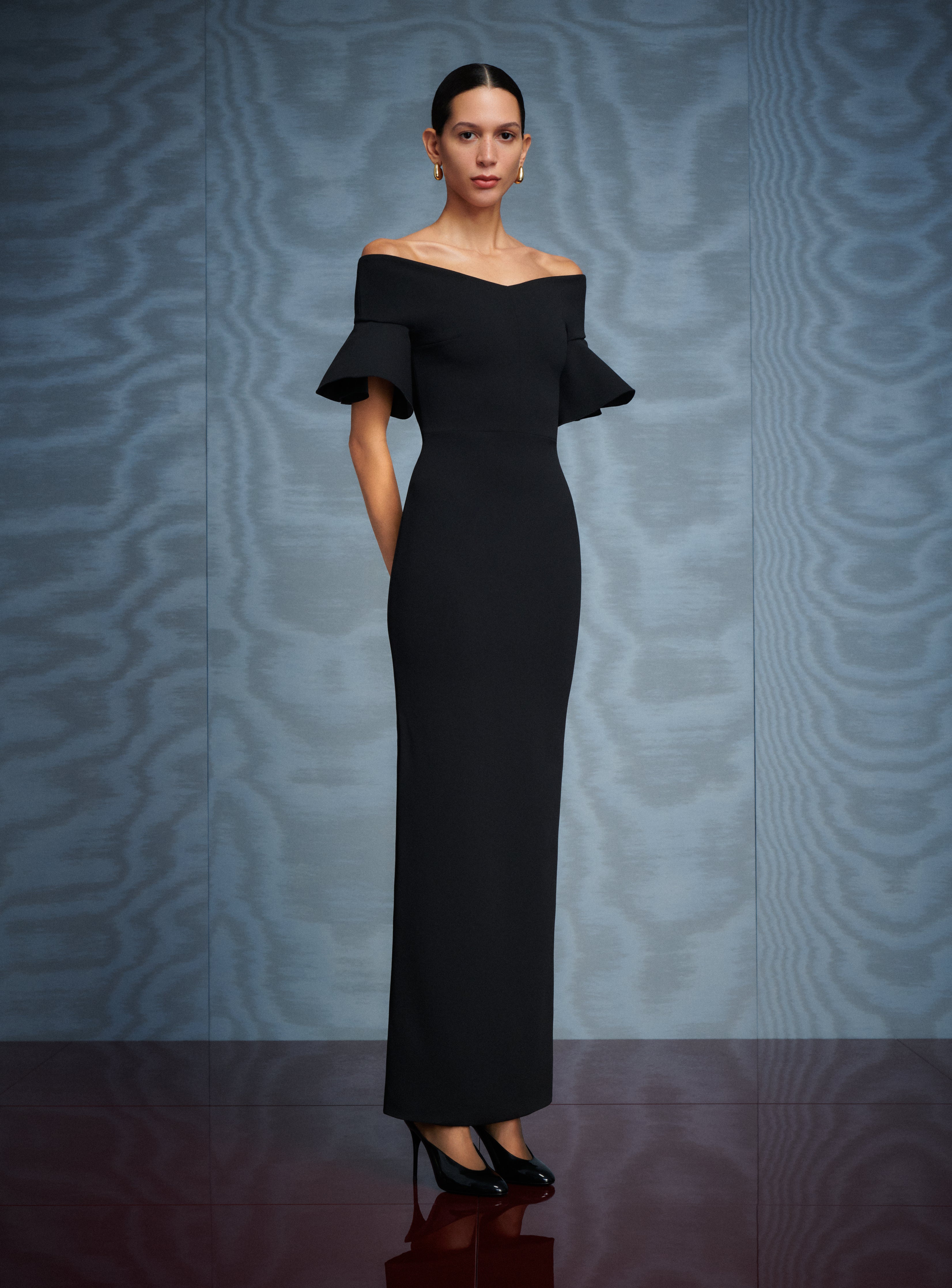 The Cielo Maxi Dress in Black – Solace London