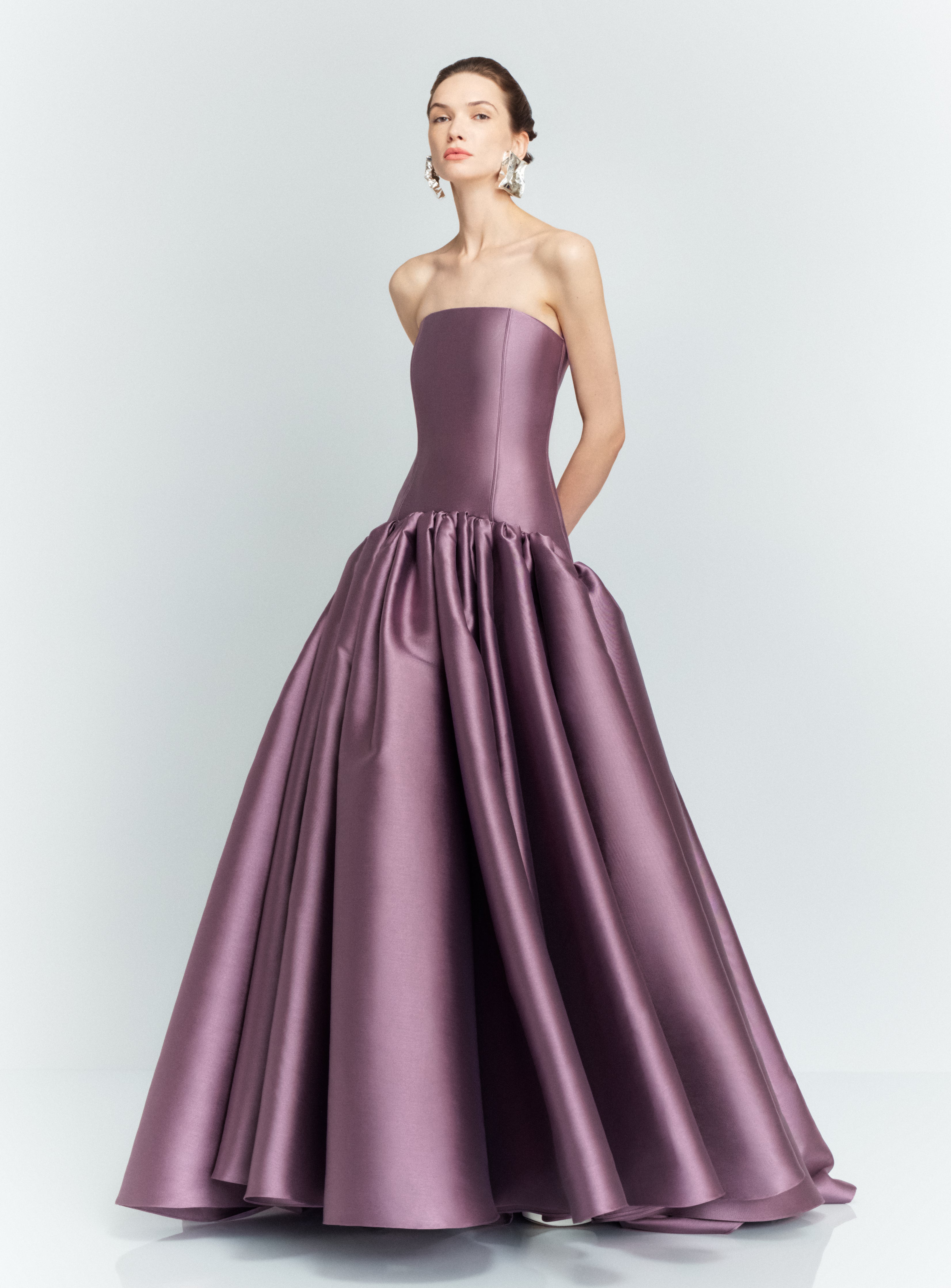 The Cassias Maxi Dress in Acai – Solace London