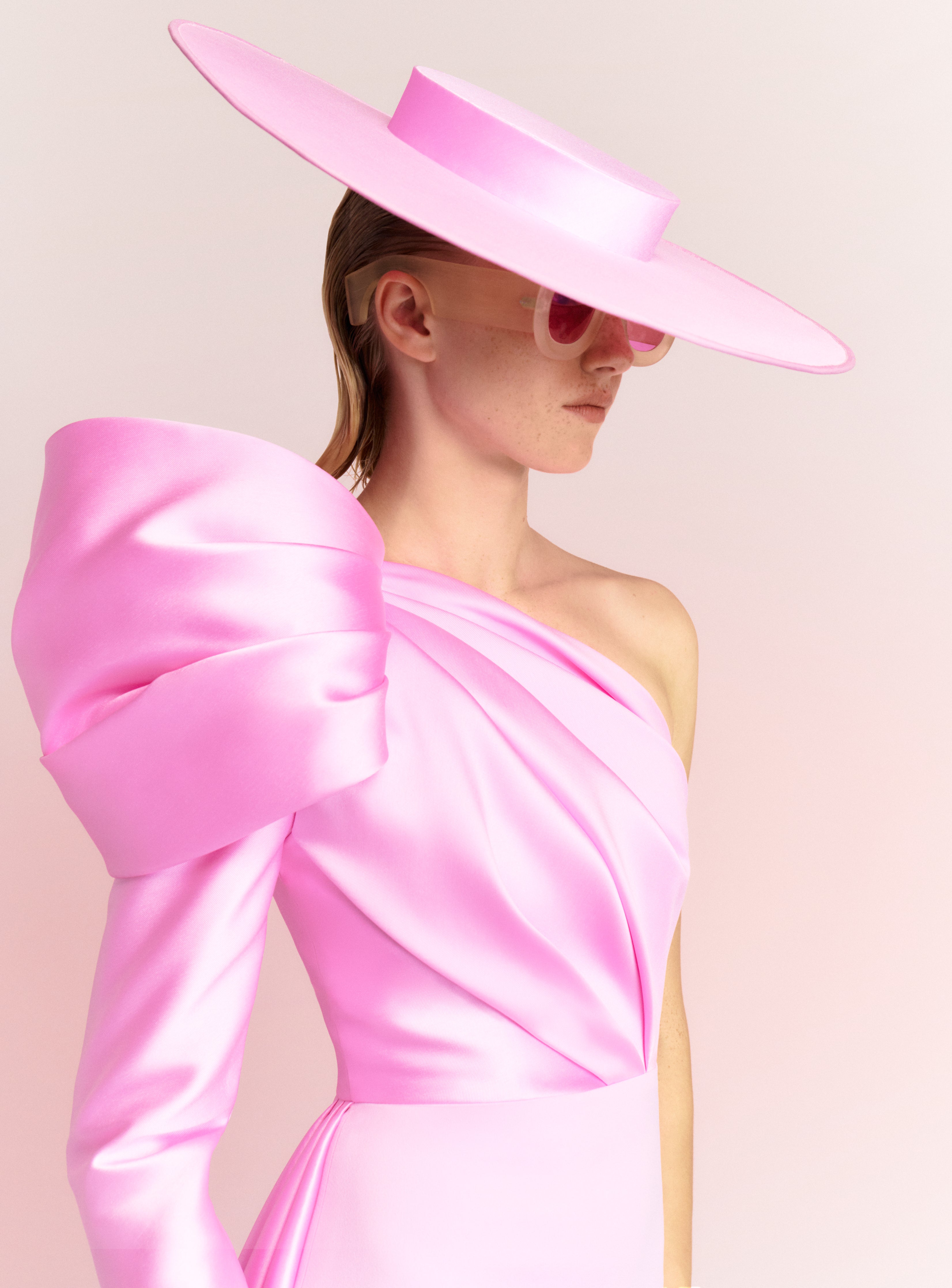 The Malia Maxi Dress in Blush – Solace London