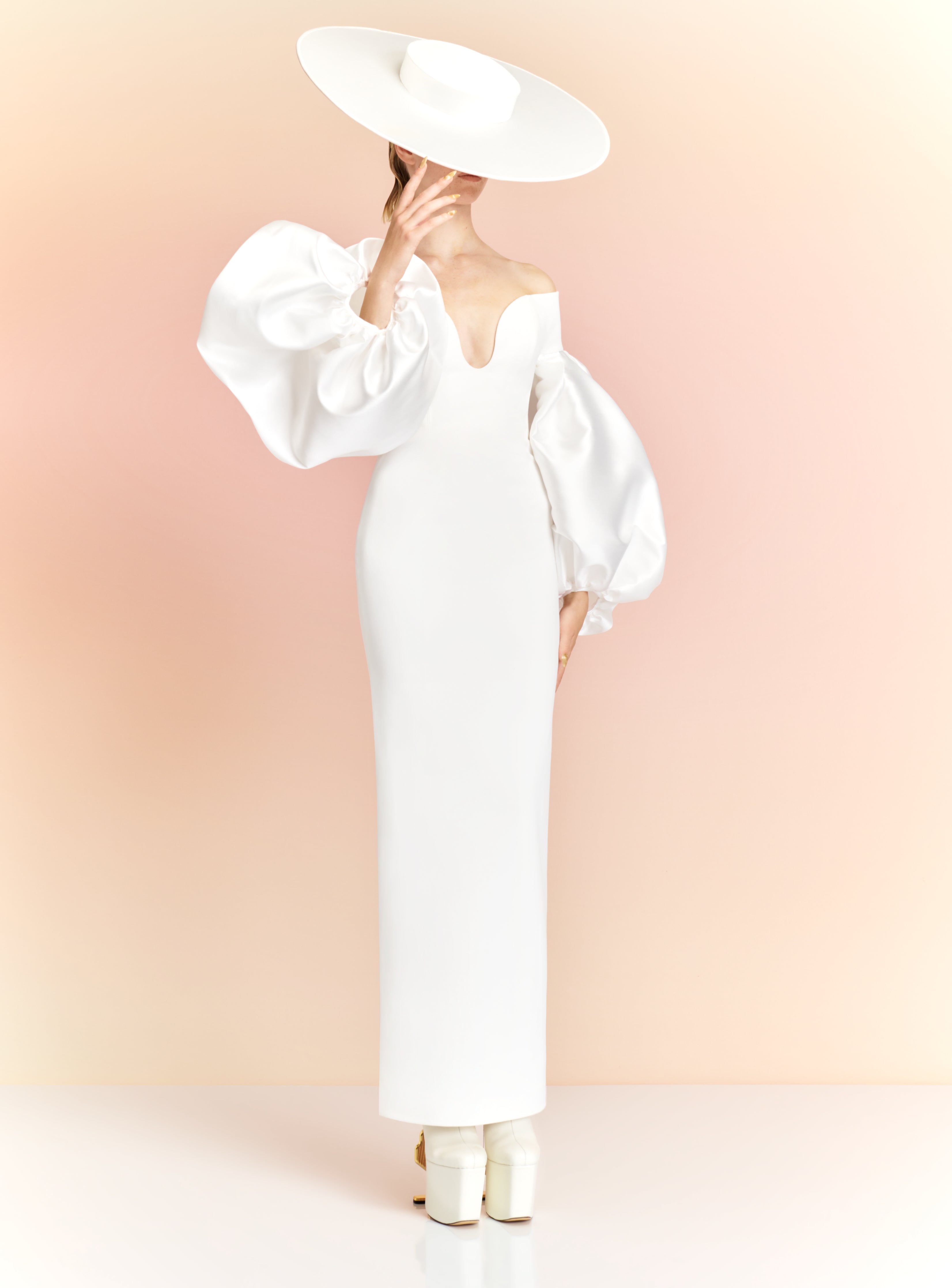 The Mora Maxi Dress in Cream – Solace London