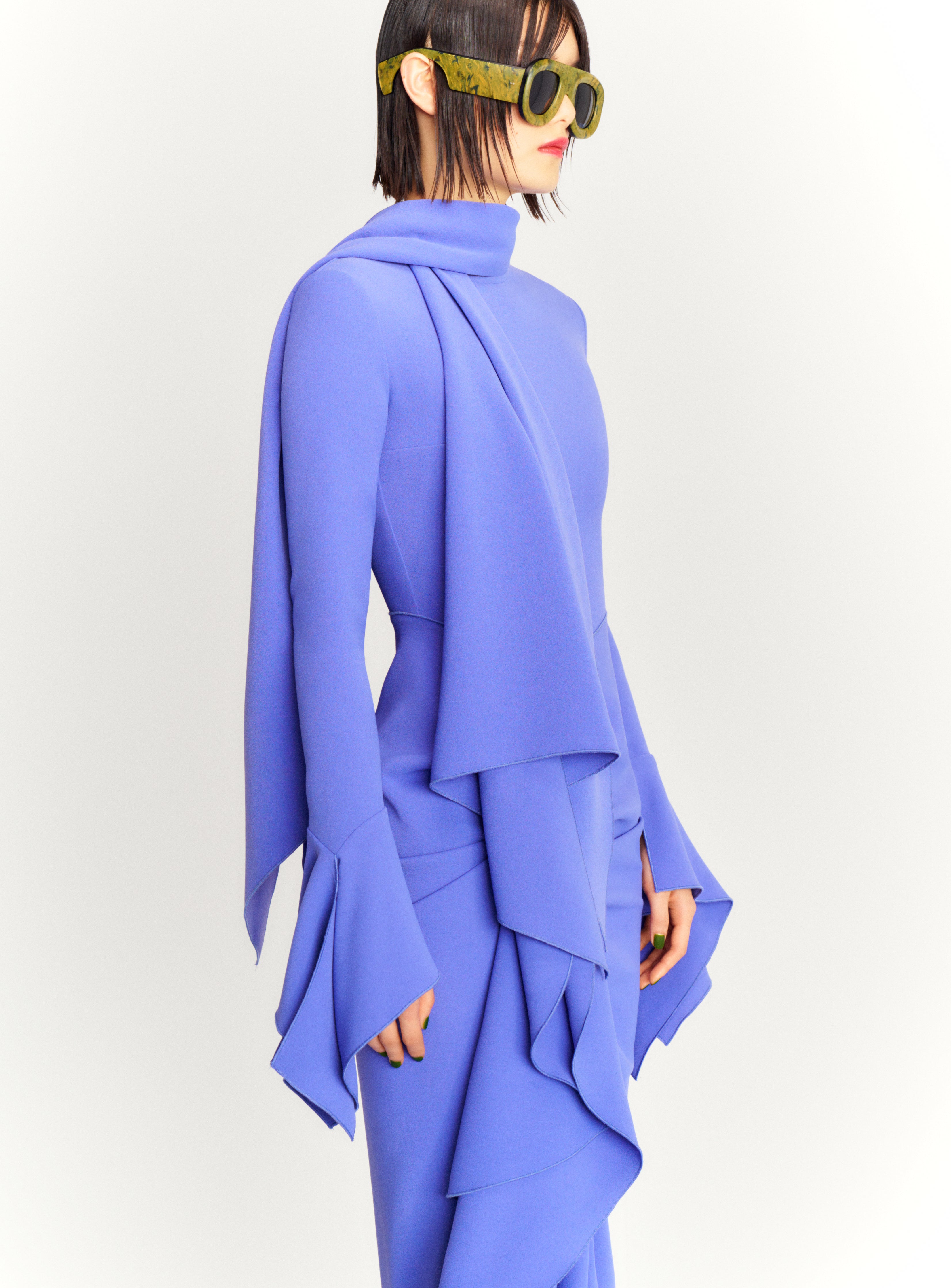 The Nella Maxi Dress in Periwinkle – Solace London