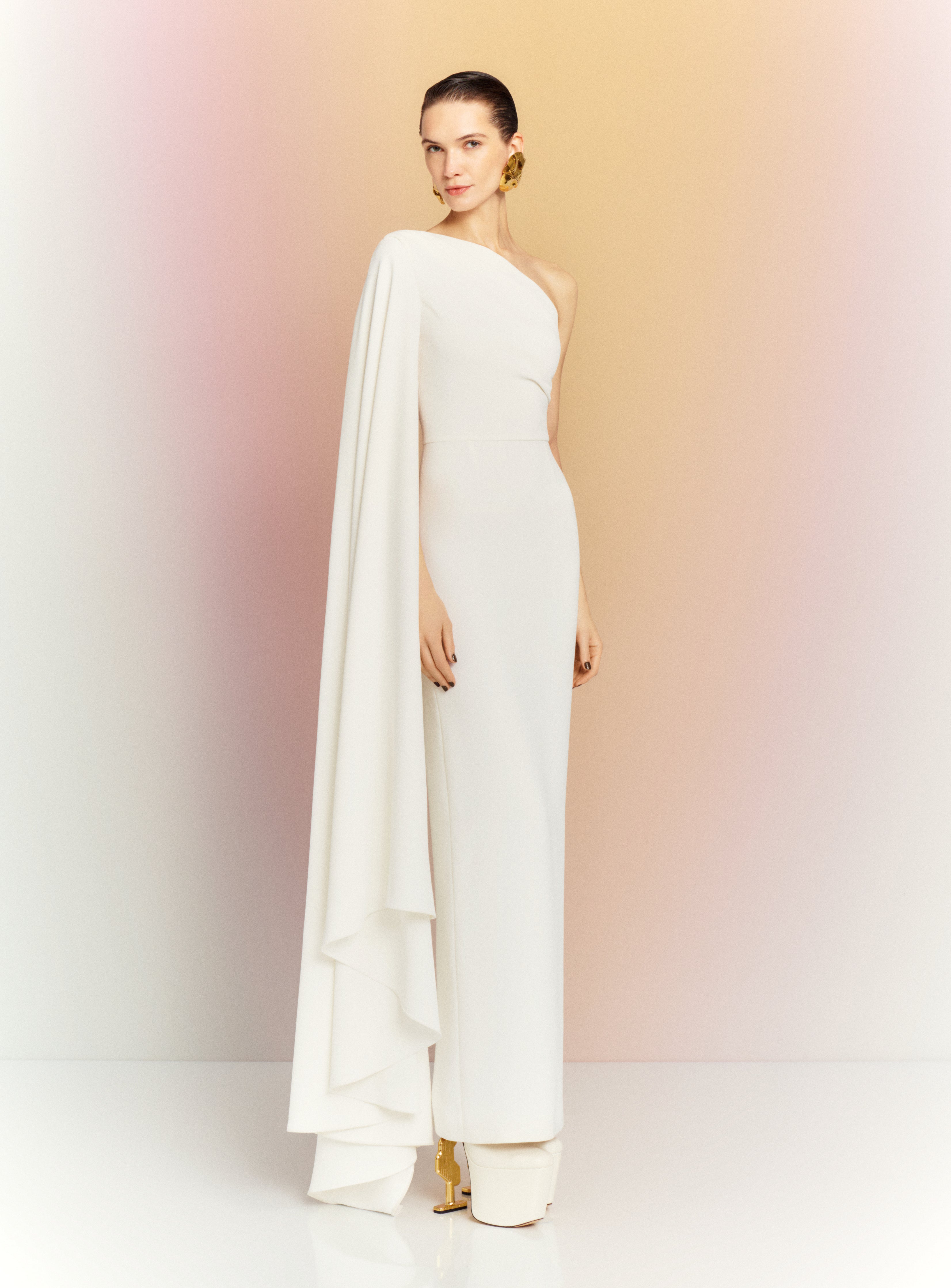 The Daria Maxi Dress in Cream – Solace London