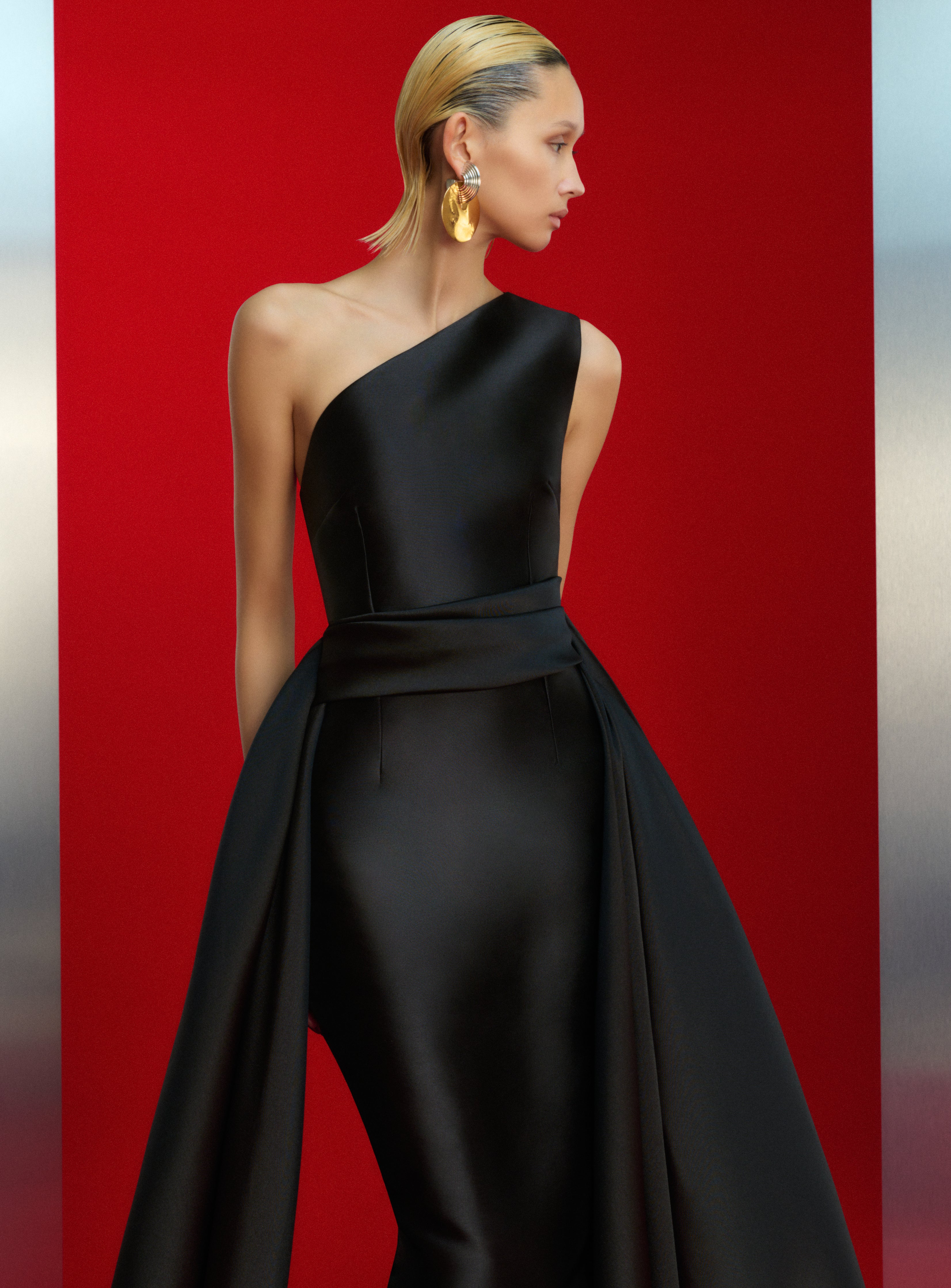 The Charo Maxi Dress in Black – Solace London