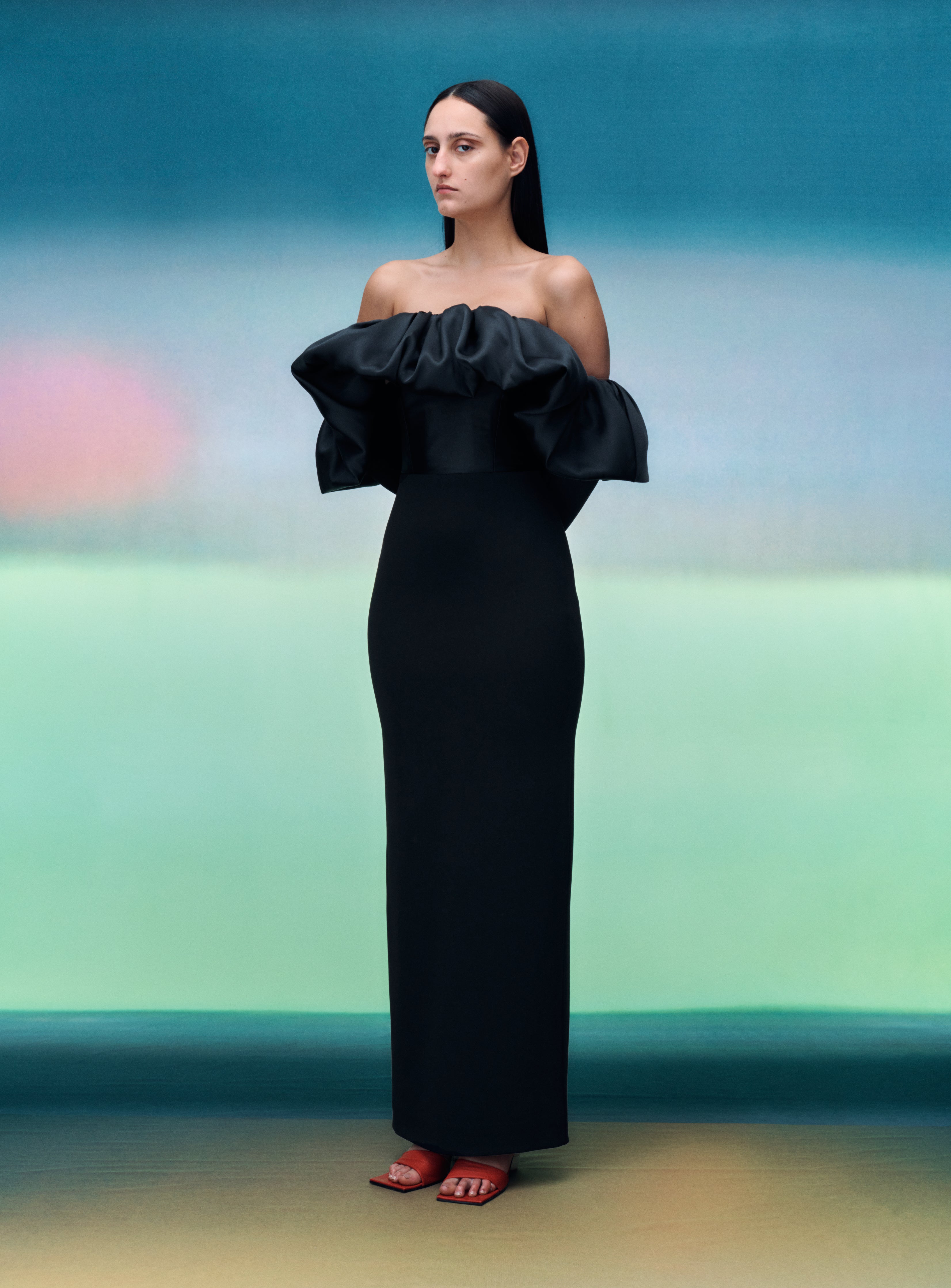 The Elson Maxi Dress in Black – Solace London