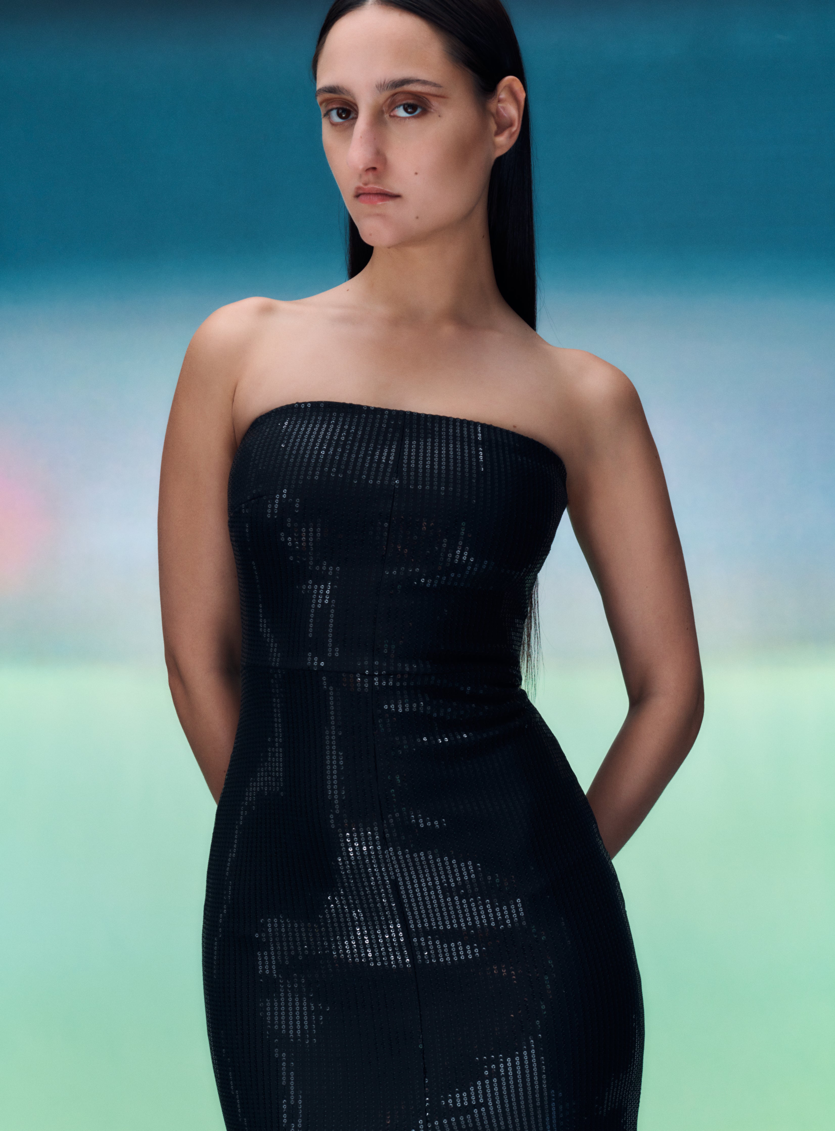 The Kari Maxi Dress in Black – Solace London