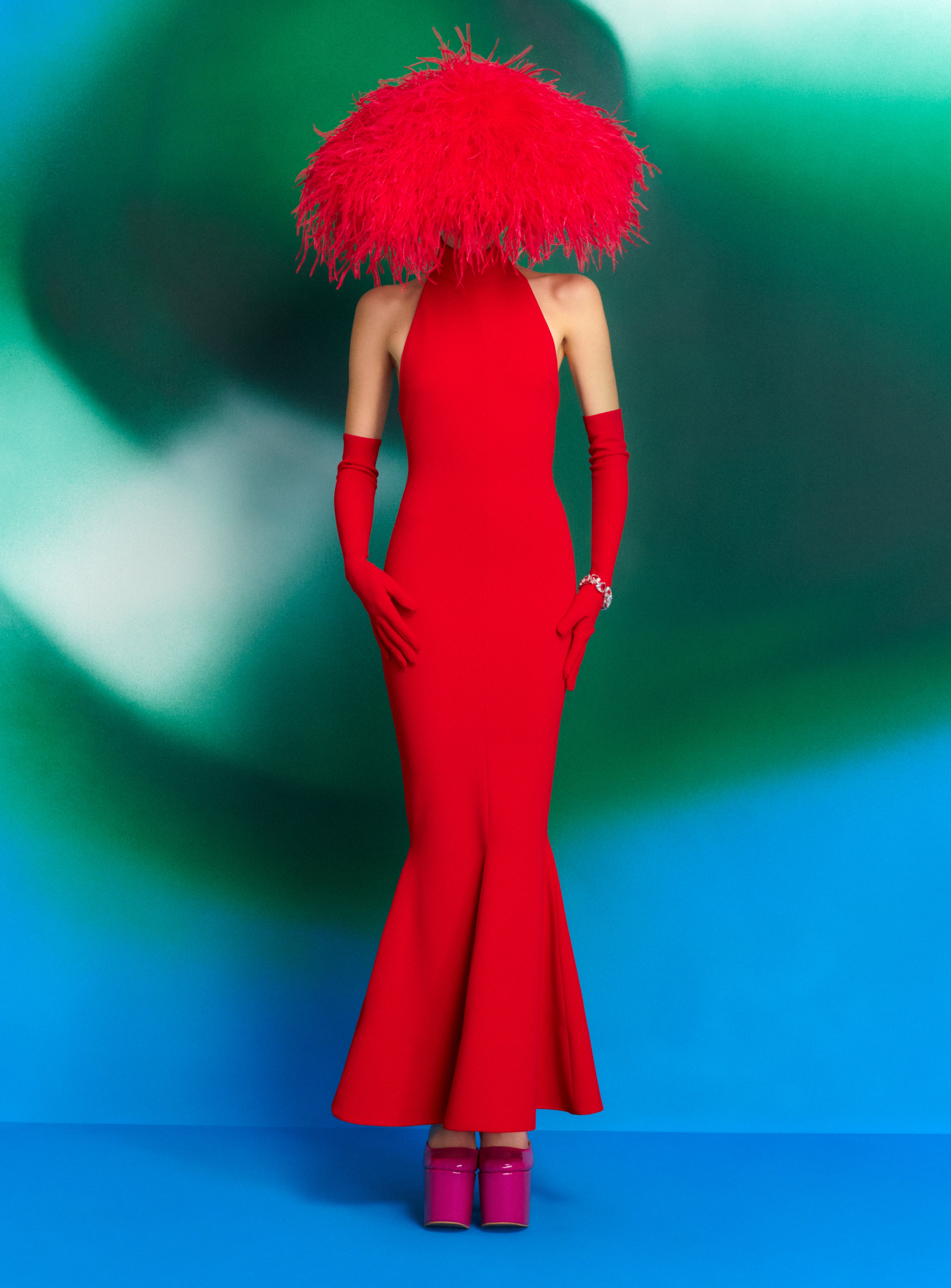 The Lula Midi Dress in Red – Solace London