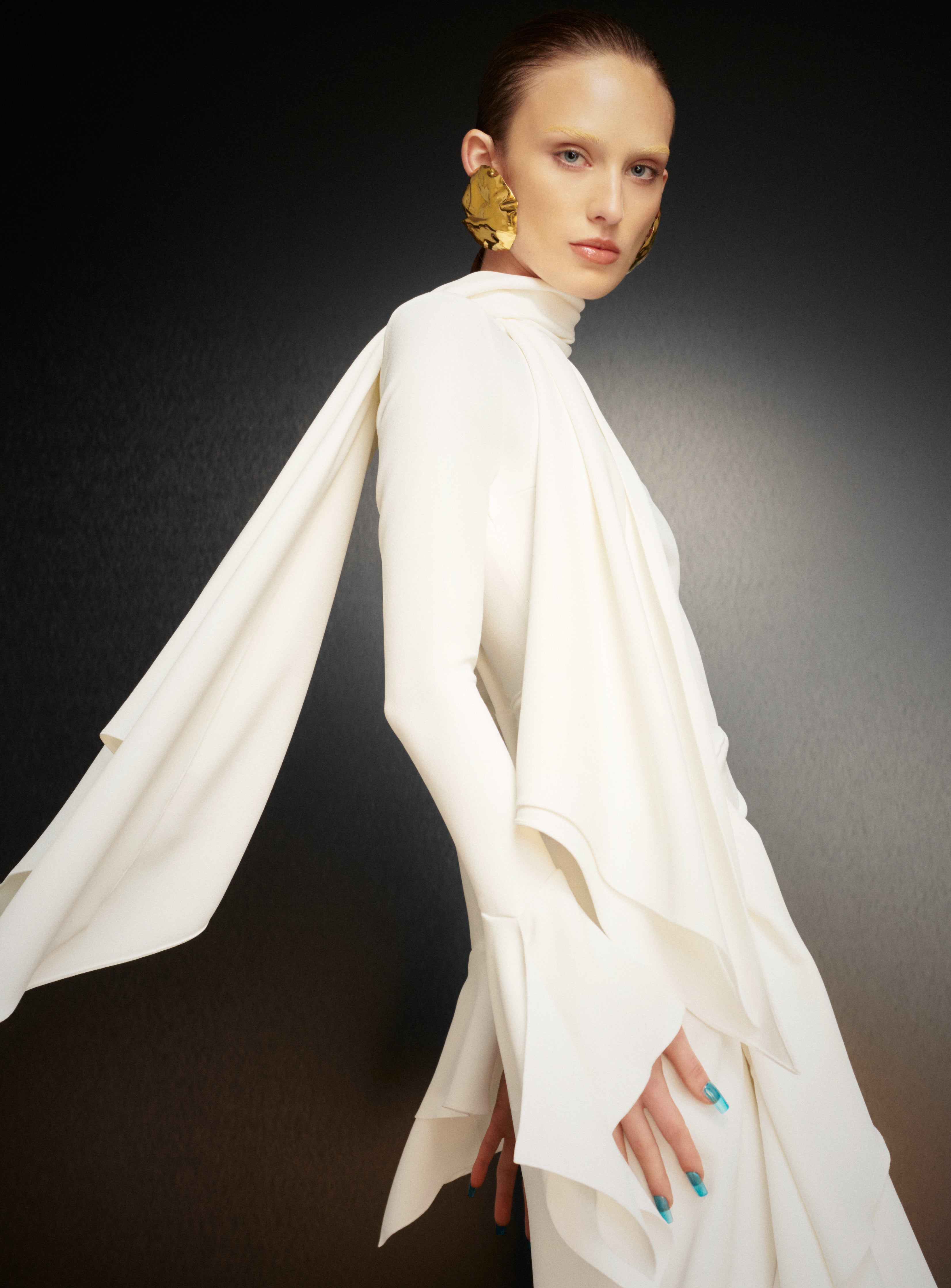 Solace London | The Nella Maxi Dress in Cream